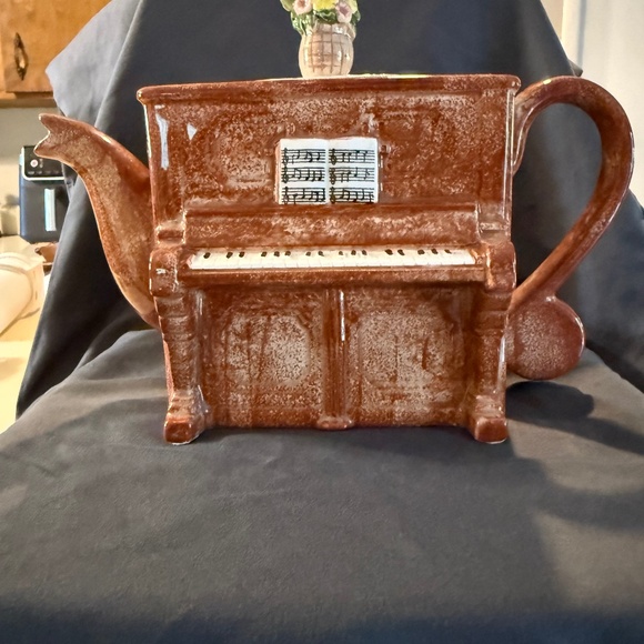 Accents | Ceramic Piano Tea Pot | Poshmark